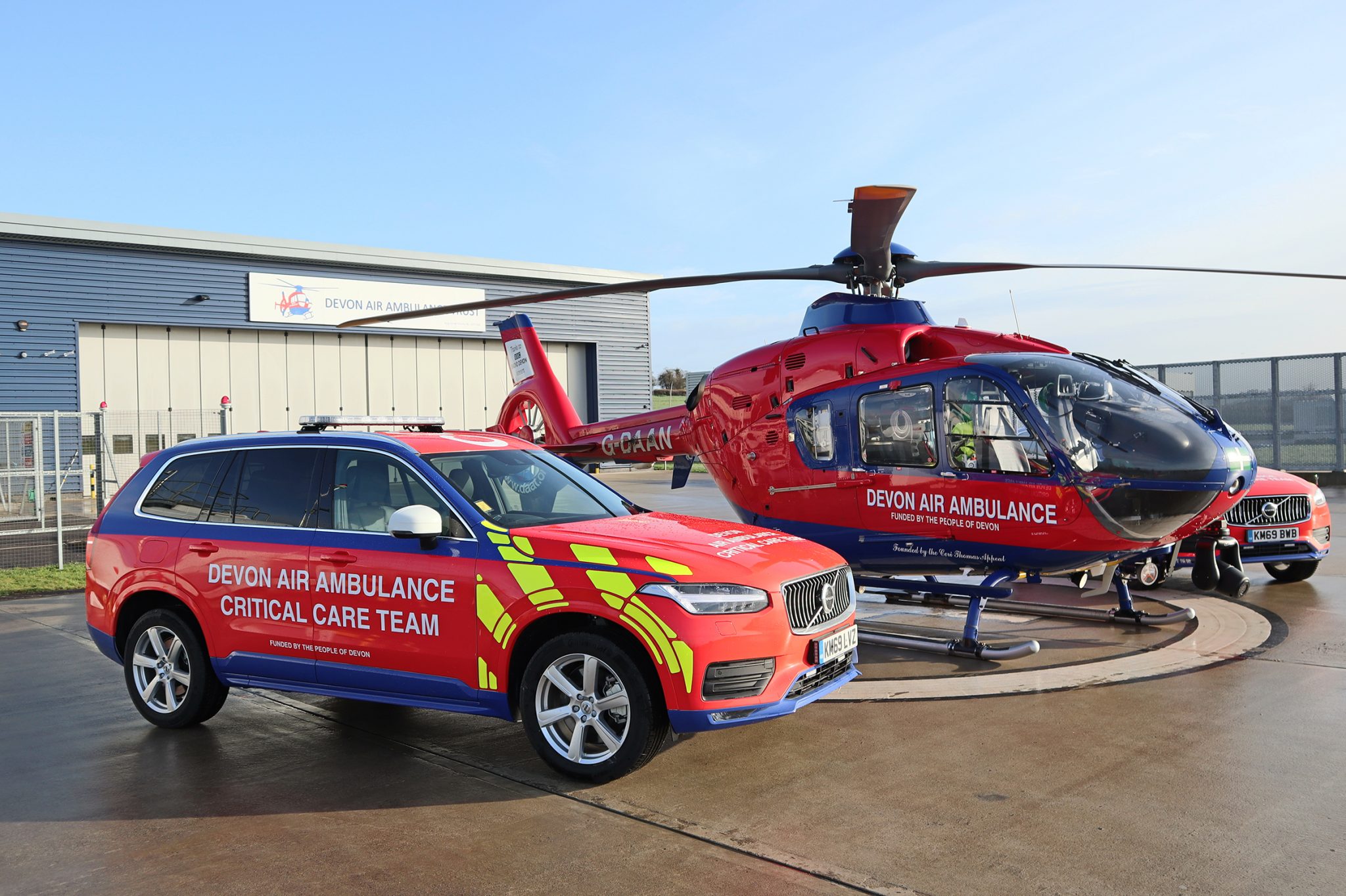 Critical Care Cars expand the service | Devon Air Ambulance Trading ...